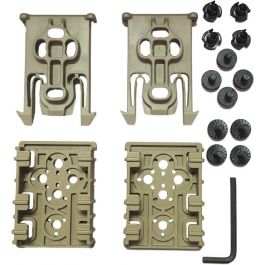 Safariland Equipment Locking System Kit - Flat Dark Earth Brown