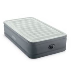 Intex Premaire I Elevated Airbed With Fiber Tech & Built In Pump - Twin