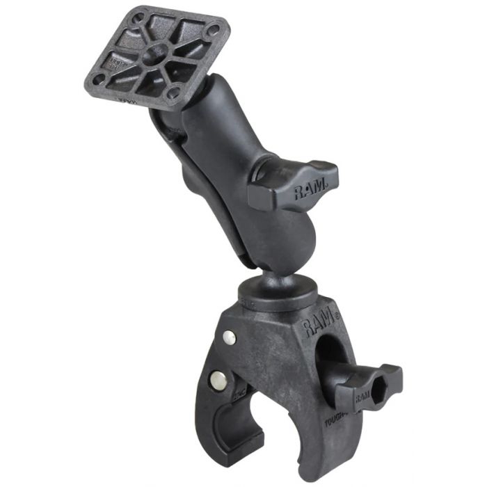 Ram AMPS Plate Tough-Claw Small Clamp Mount - Black