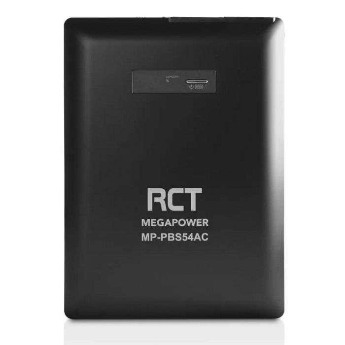 RCT MegaPower MP-PBS54AC AC Lithium Power Bank - 53600mAh, Black